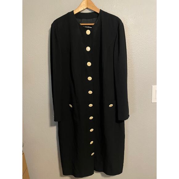 Louis Feraud | Jackets & Coats | Vintage Louis Feraud Coat Womens 6 ...